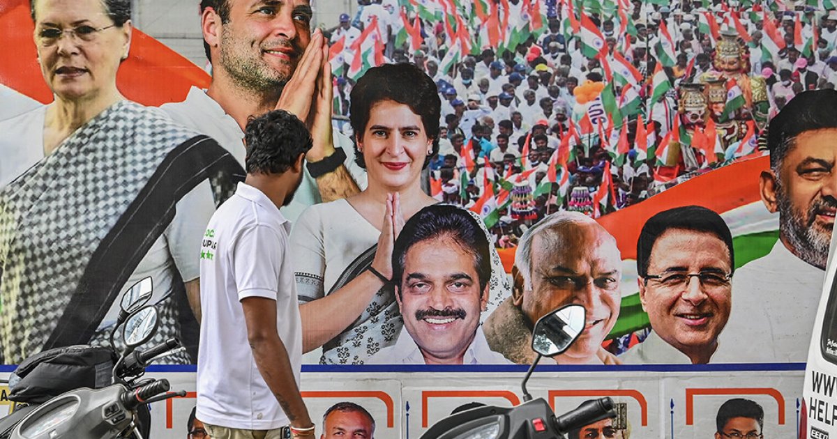 India's Congress holds party leadership poll