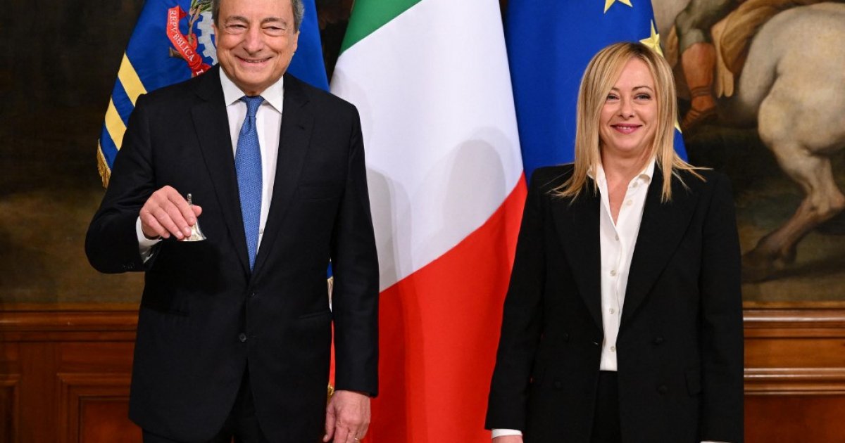 Meloni takes over as Italy's first woman PM