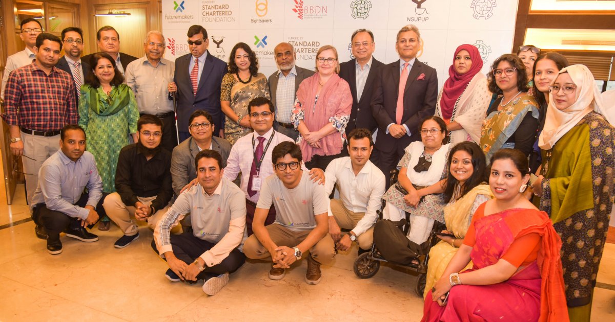 Sightsavers and BBDN launch Futuremakers financed by Standard Chartered ...