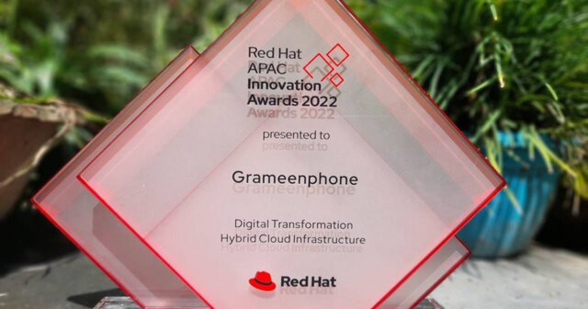 Grameenphone bags Red Hat Apac Innovation Award 2022