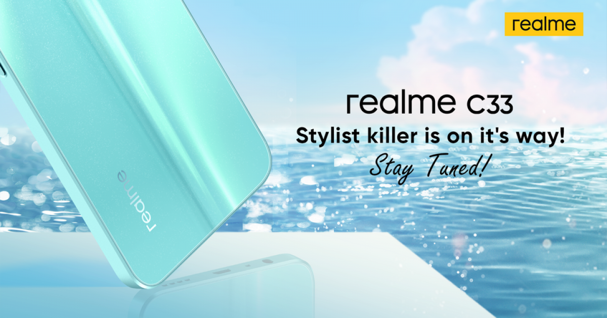 Realme set to bring in new device C33 with a unique design