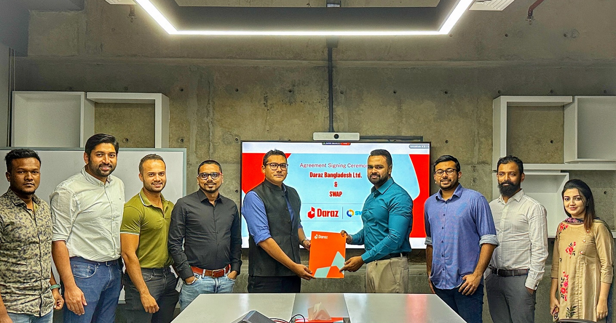 Daraz join hands with Swap to put pre-owned devices up for sale