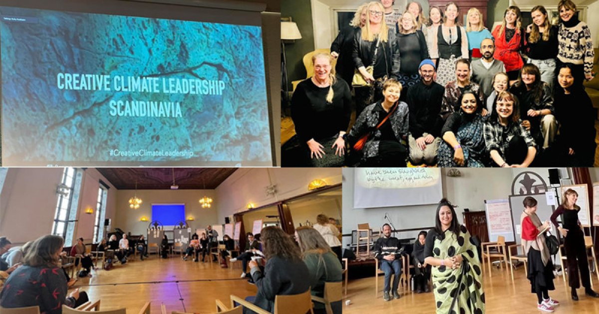 Sumi rocks with her ‘Nodi Rocks’ at ‘Creative Climate Leadership ...