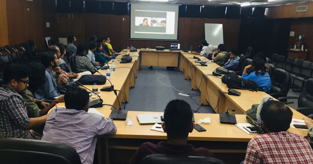 Dhaka DocSchool arrange editing workshop