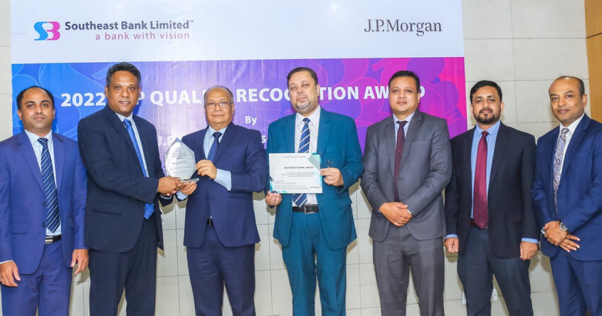 Southeast Bank wins JP Morgan’s award