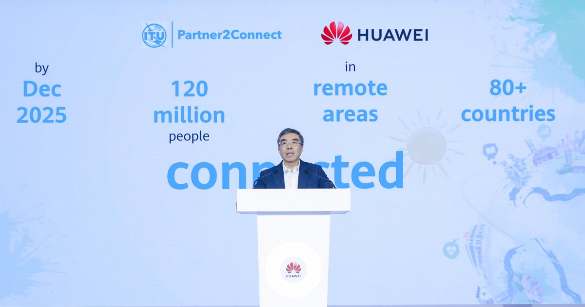 Huawei to connect 120 million rural people in next 2 years