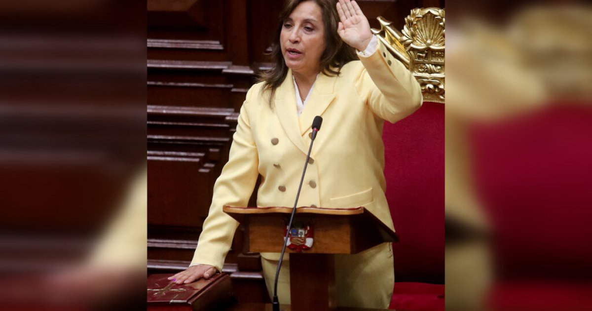New Peru President Sworn In Predecessor Castillo Arrested