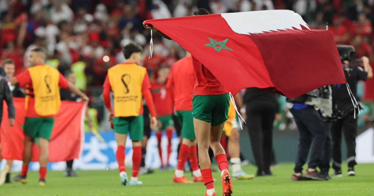 Moroccan flags fly around Arab World in mark of World Cup pride