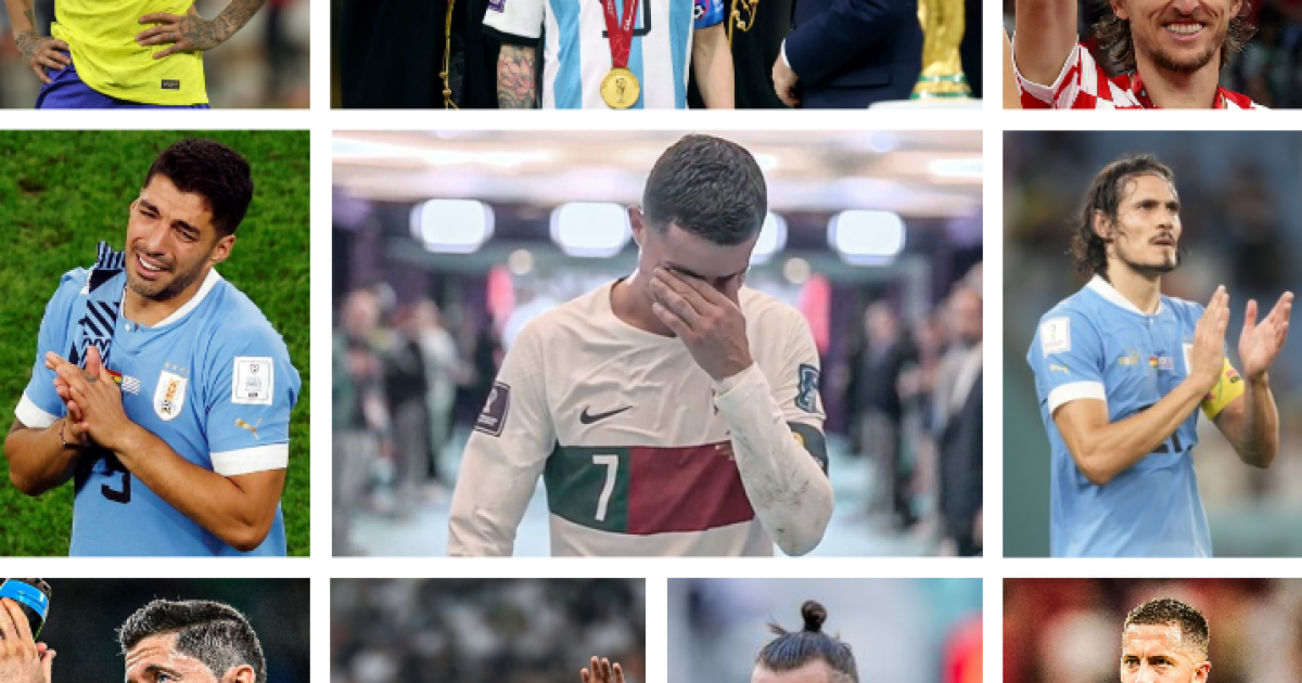 Messi heads long list of potential and confirmed WC farewells