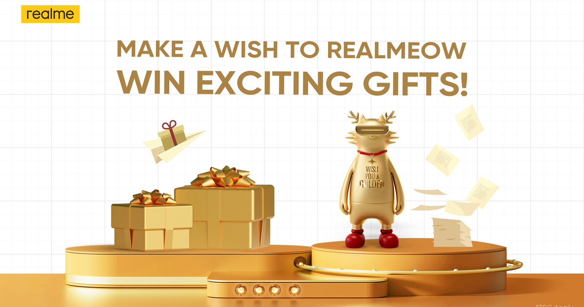 Realme brings exclusive opportunities to win gifts