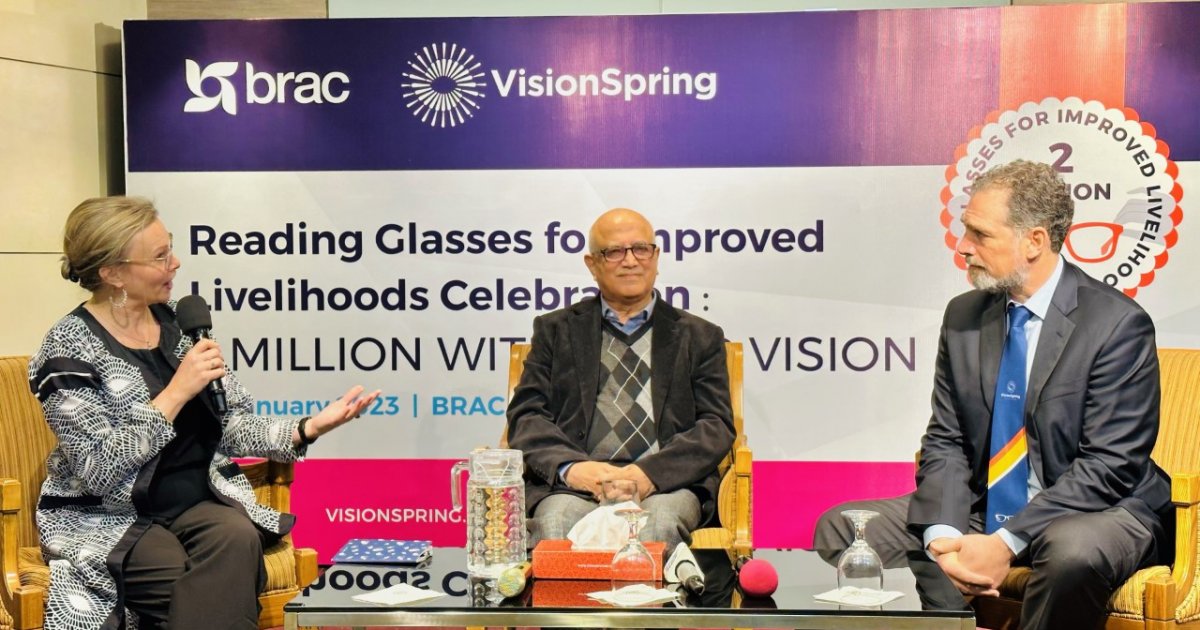 VisionSpring and Brac celebrate correcting the vision of 2mn people via ...
