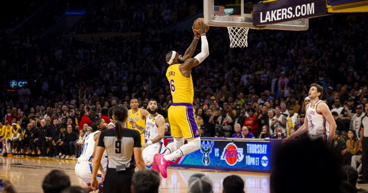 Evolution of the NBA all-time scoring record