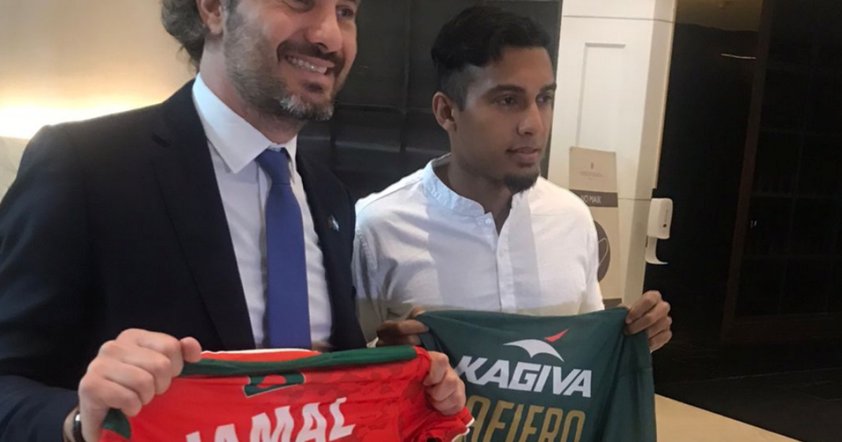 Jamal on verge of historic move to Argentine club Sol de Mayo