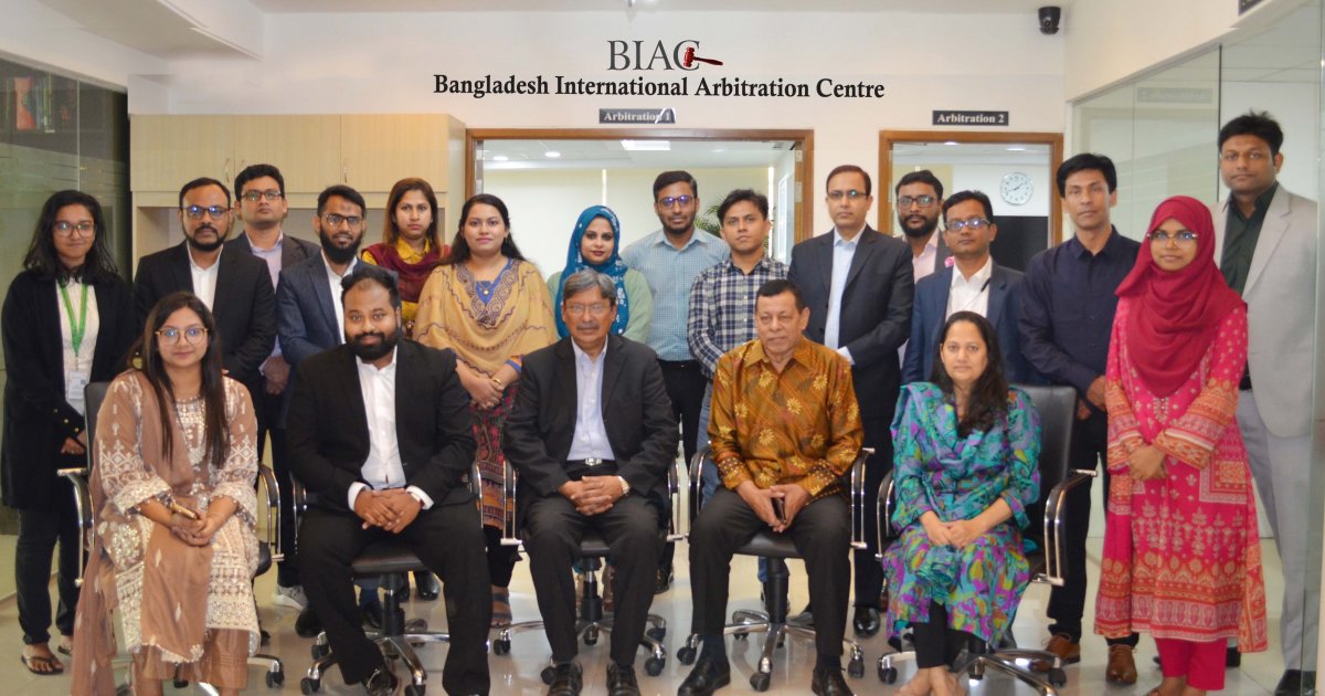 BIAC holds training on mediation process, its application