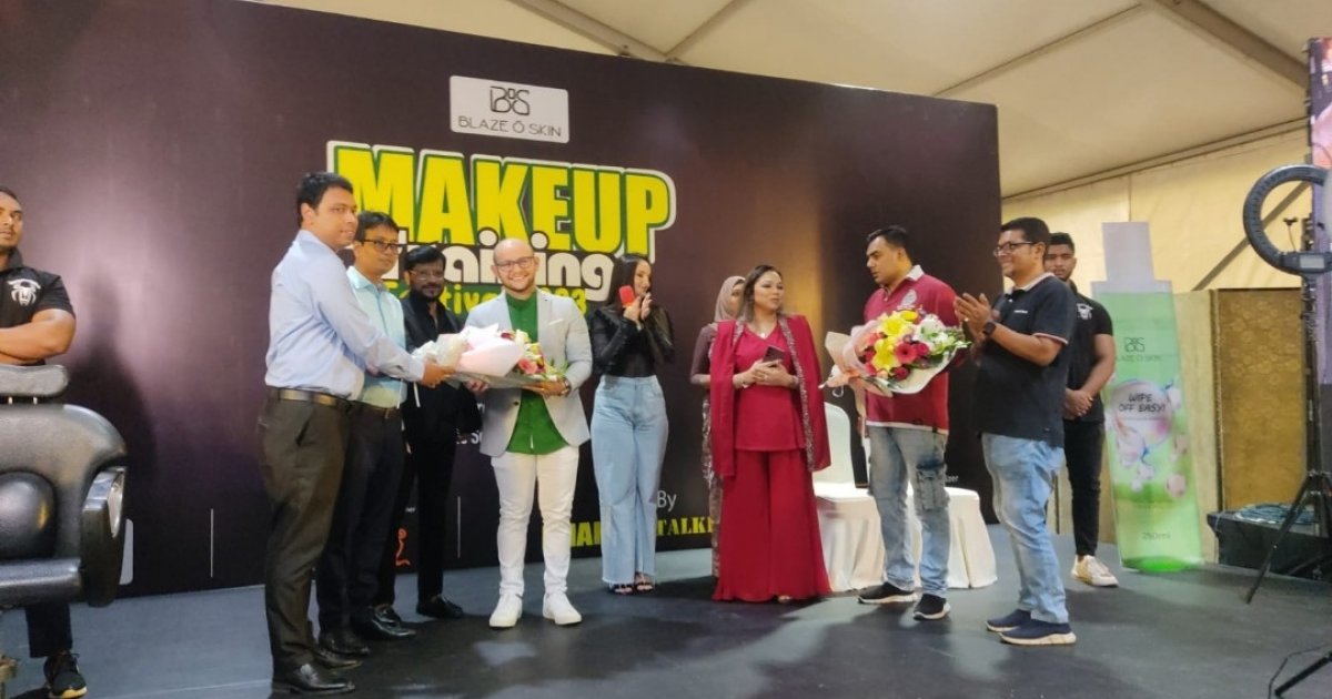 Blaze O Skin makeup training festival ends