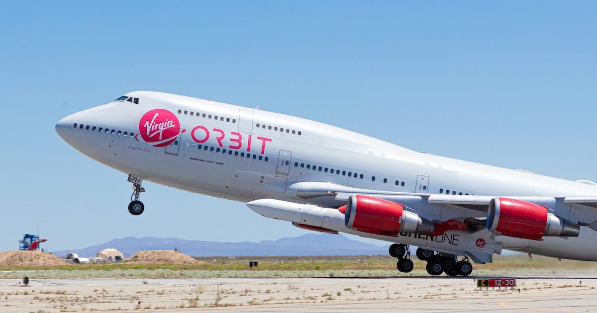 Virgin Orbit Vaults 60% On $200 Million Investment Talks