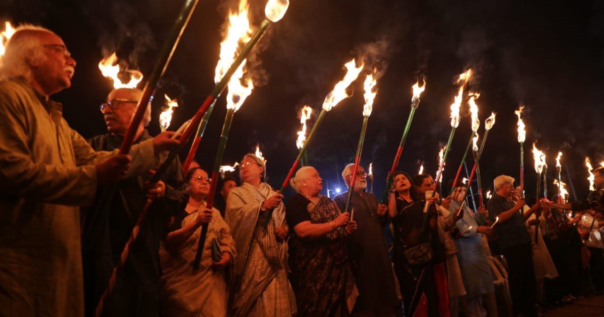In pictures: Torch procession held observing Genocide Day