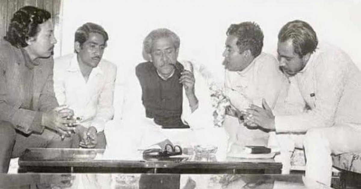 The four caliphs of Bangabandhu