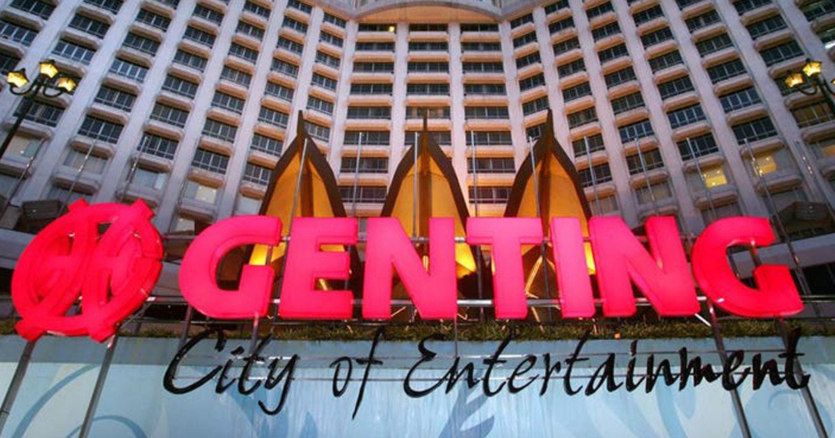 Genting Singapore up 3.5% Monday- the entertainment business is ...