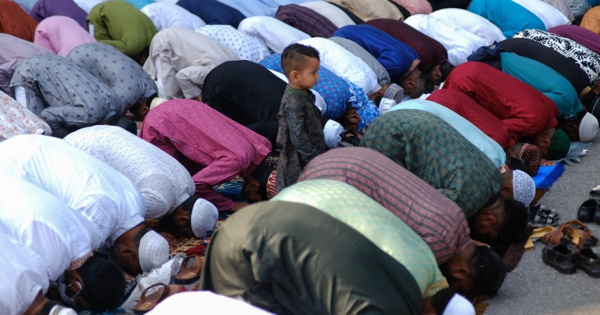 In pictures: Thousands offer Eid prayers at National Eidgah