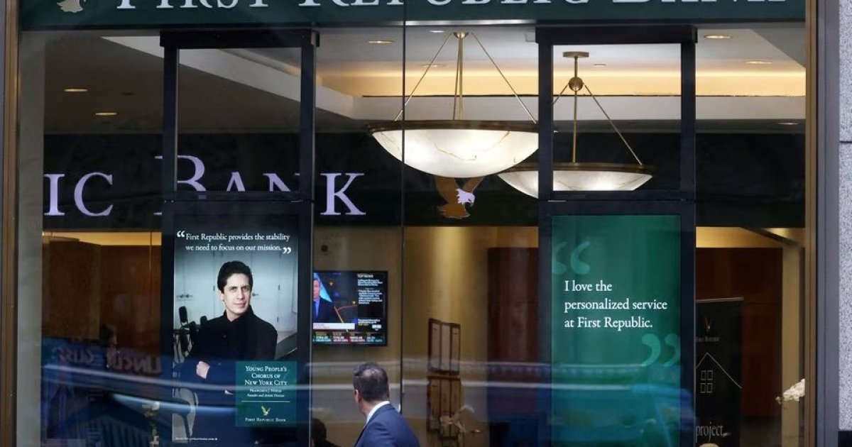 First Republic Bank’s, FRC, rescue plan is amusing - actually, laughable