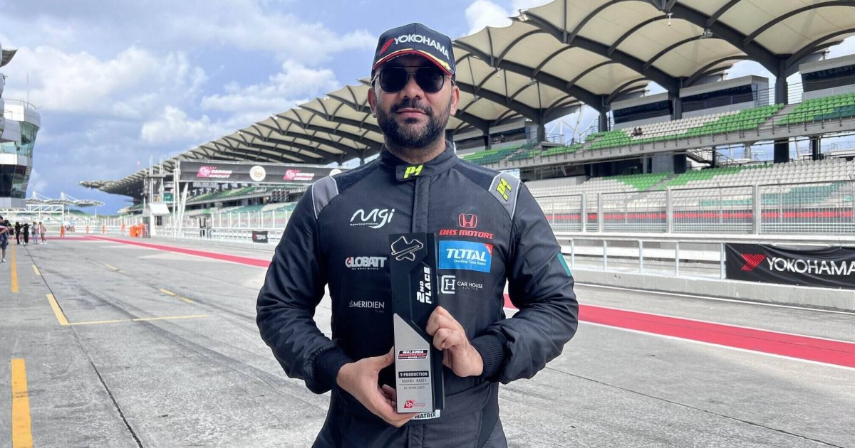Avik clinches second place in Race 1 of Malaysia Championship Series