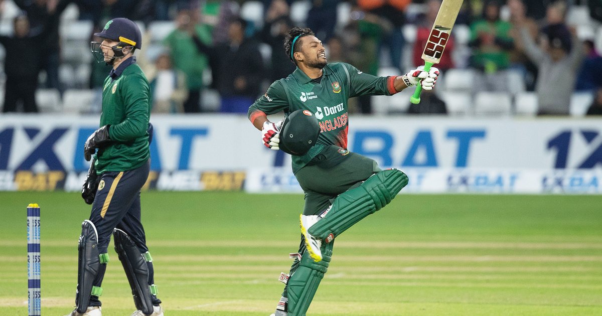 High-flying Shanto nominated for ICC Player of the Month award