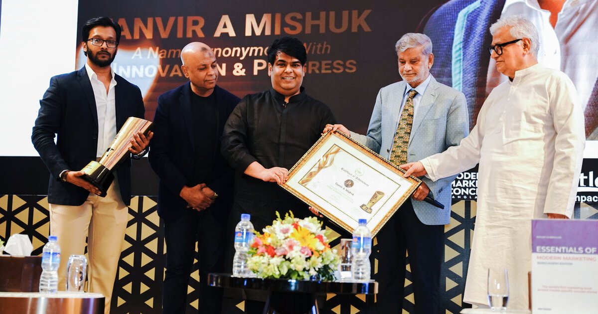 Tanvir A Mishuk wins Kotler Iconic Achiever of the Year award