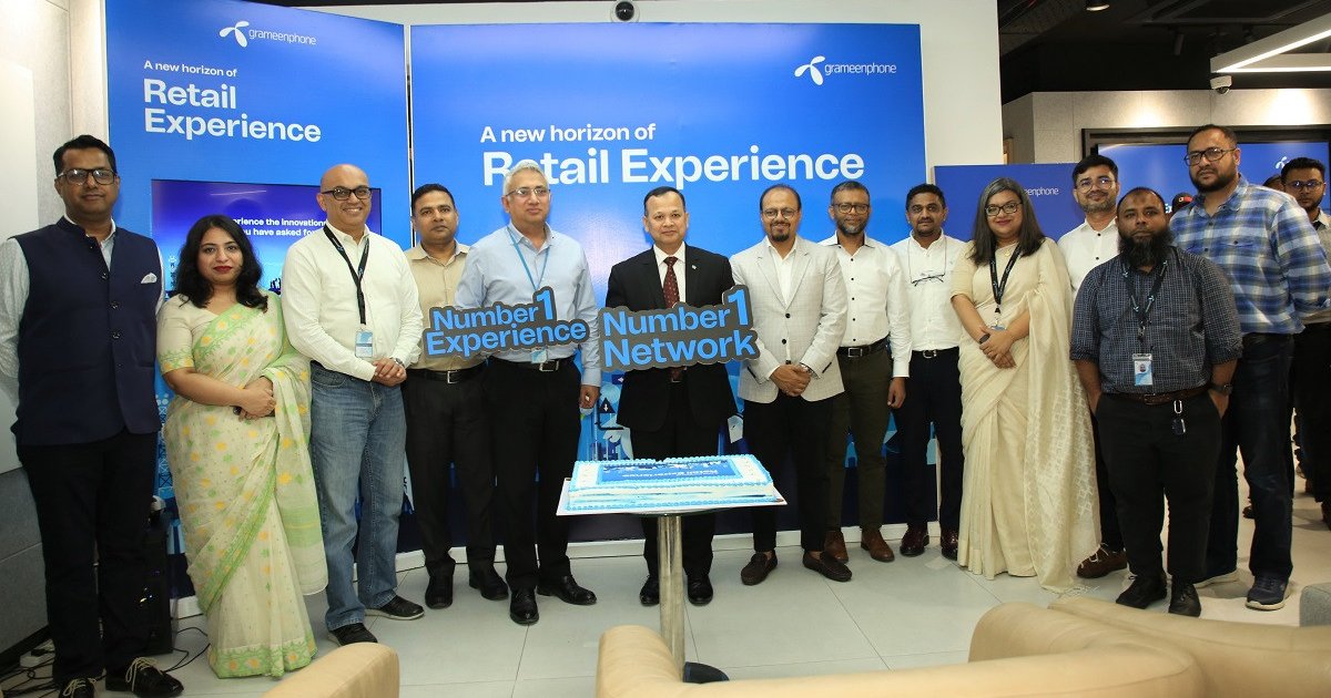 New Grameenphone Experience Center opened at Gulshan 2