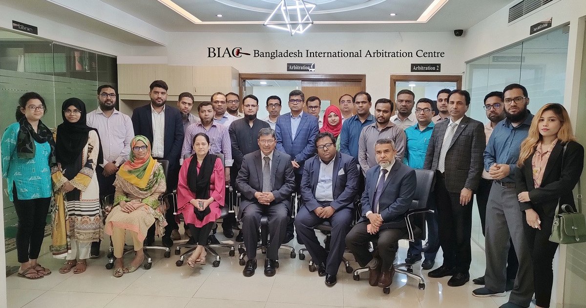 BIAC holds three-day long arbitration training from May 28-30