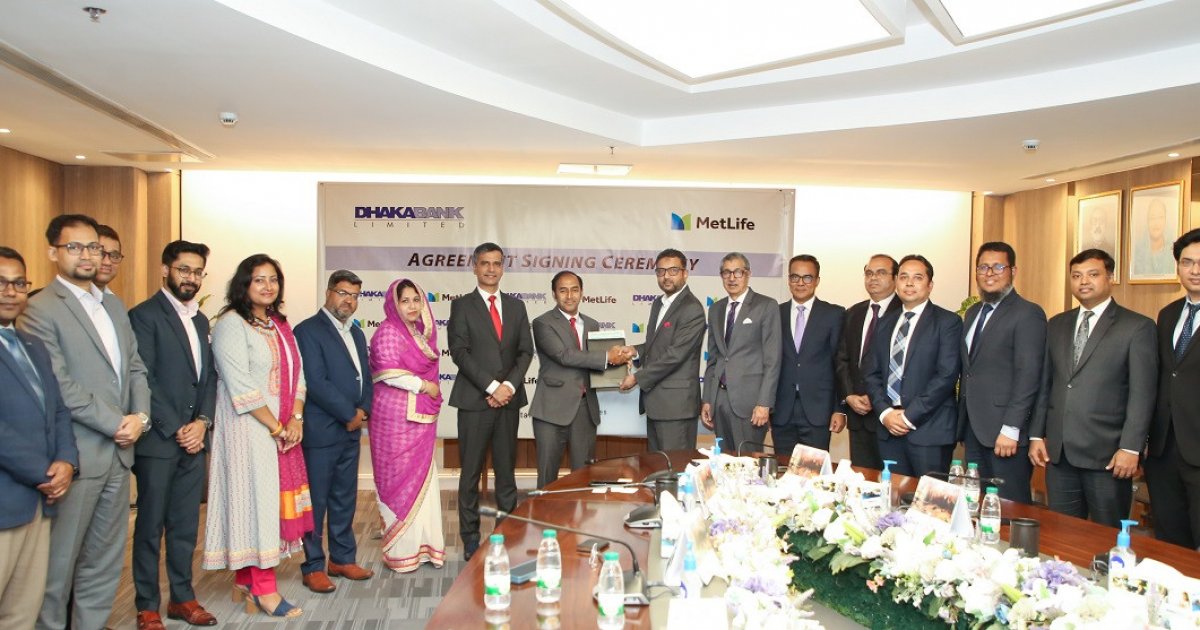 MetLife agents to get exclusive banking benefits from Dhaka Bank