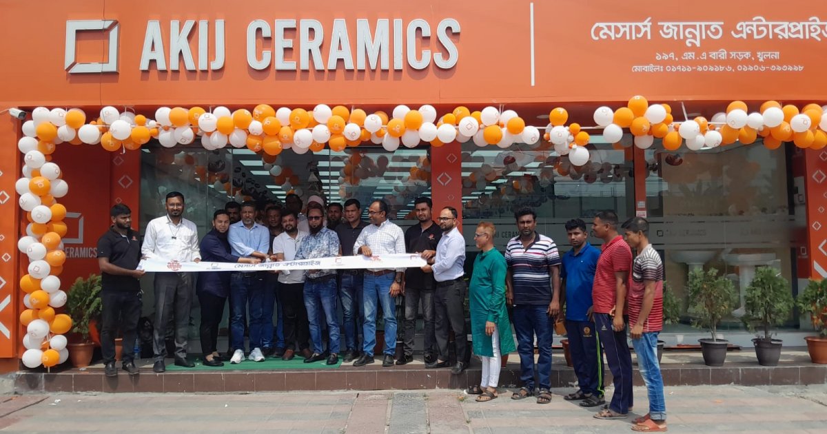 Akij Ceramics launches another exclusive showroom at Khulna