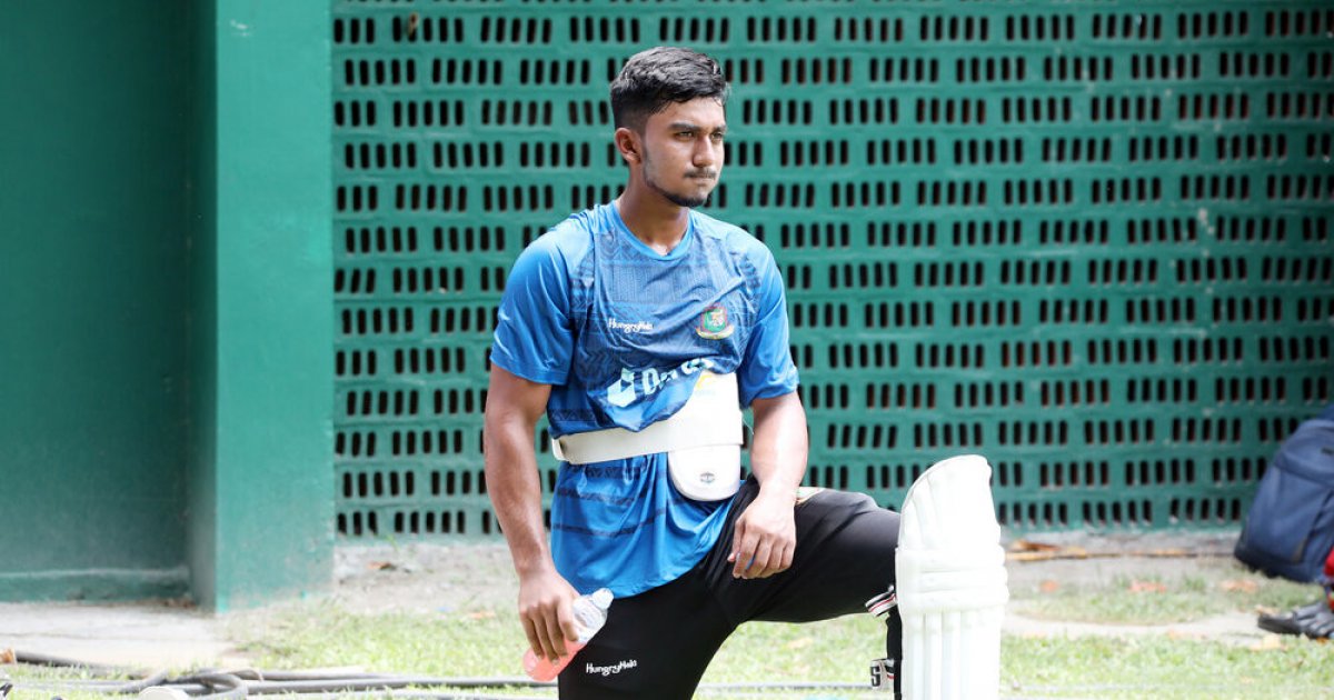 Shahadat conquers struggles in pursuit of cricketing dream