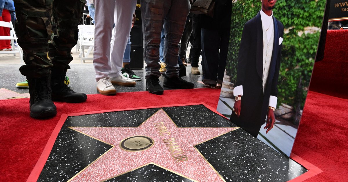 California Love: Tupac honoured with star in Hollywood