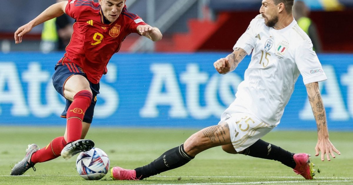 Spain strike late against Italy to reach Nations League final