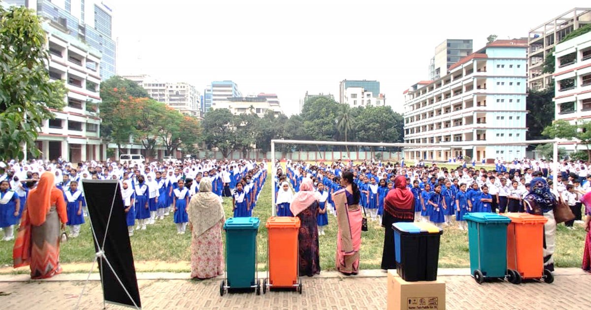 RFL Houseware organizes program in schools on waste management