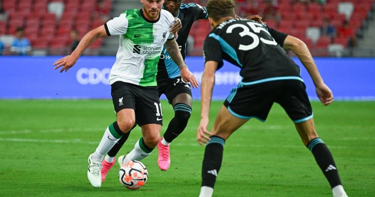 Liverpool fire four past Leicester