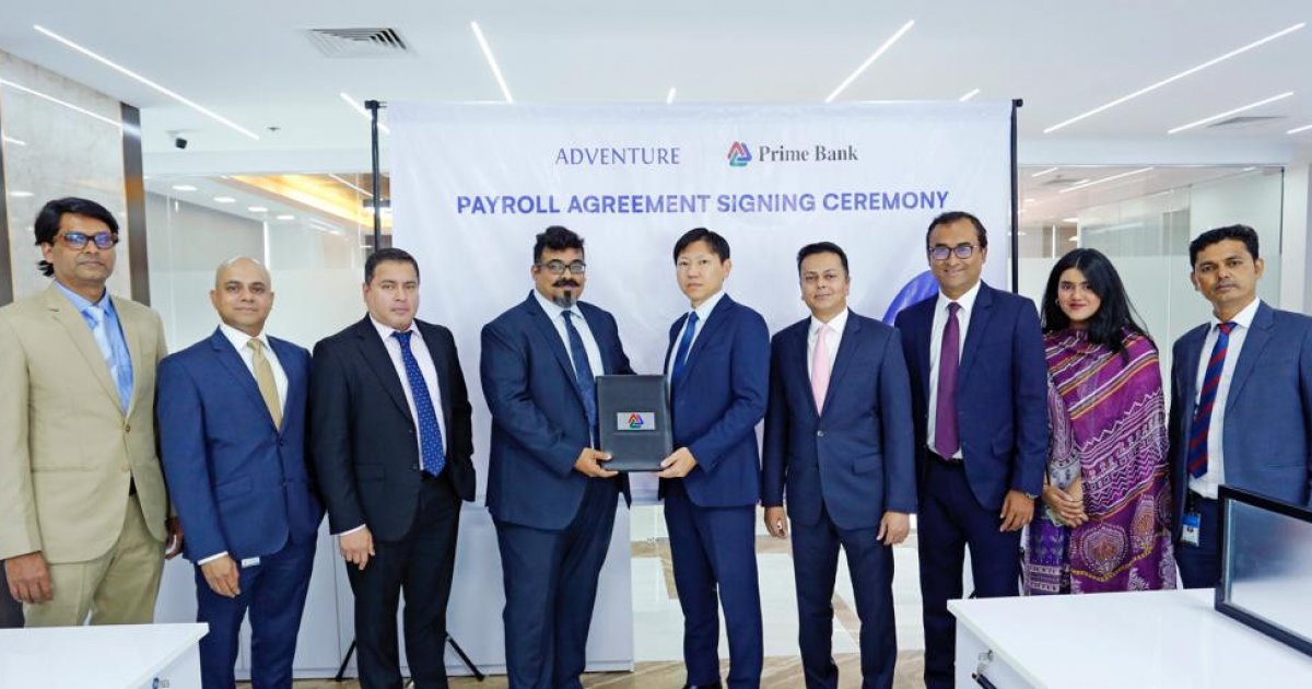Prime Bank partners with Adventure Dhaka Ltd to ensure employees enjoy ‘Prime Payroll’ benefits