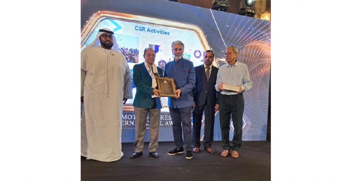 Unique Group's Noor Ali wins Mother Teresa International Award