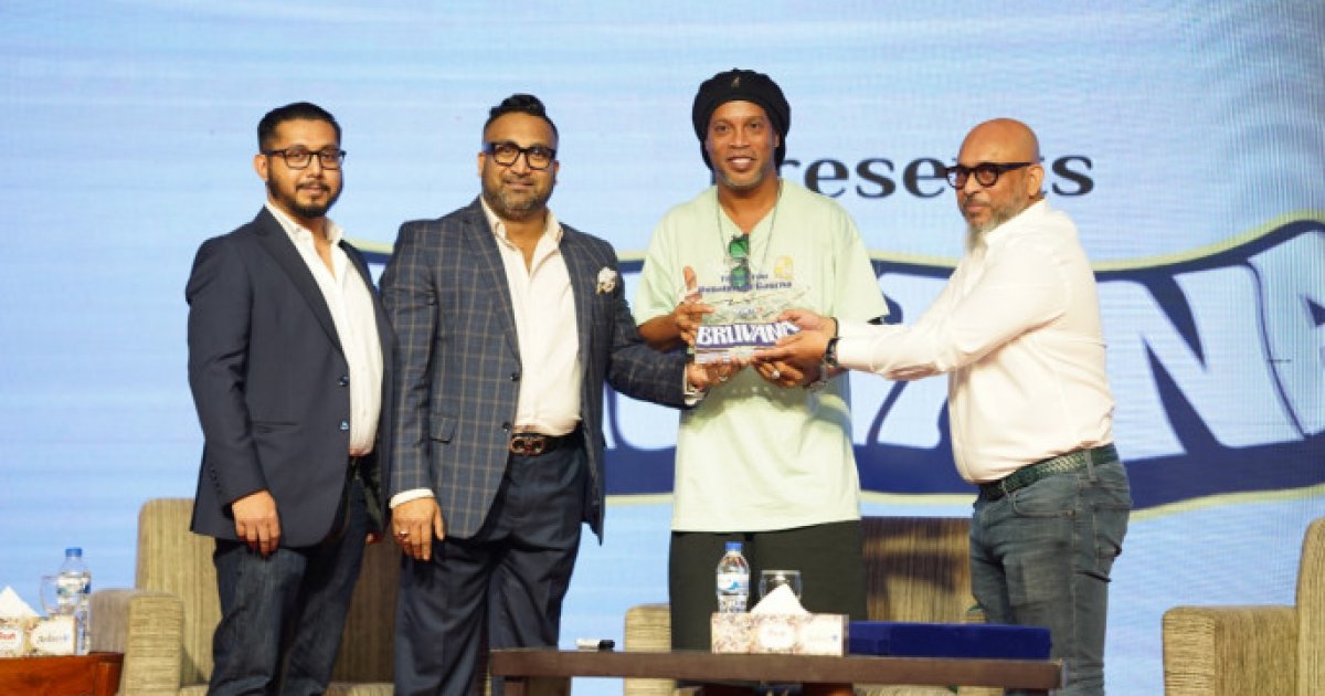Bruvana held 'Magical Night with the legend Ronaldinho'