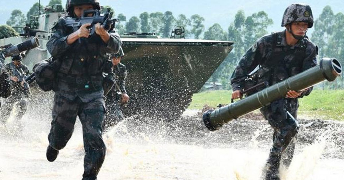 Chinese military stages live-fire drills by Myanmar border