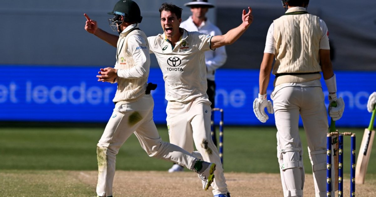 Cummins the hero as Australia beat Pakistan to win Test series