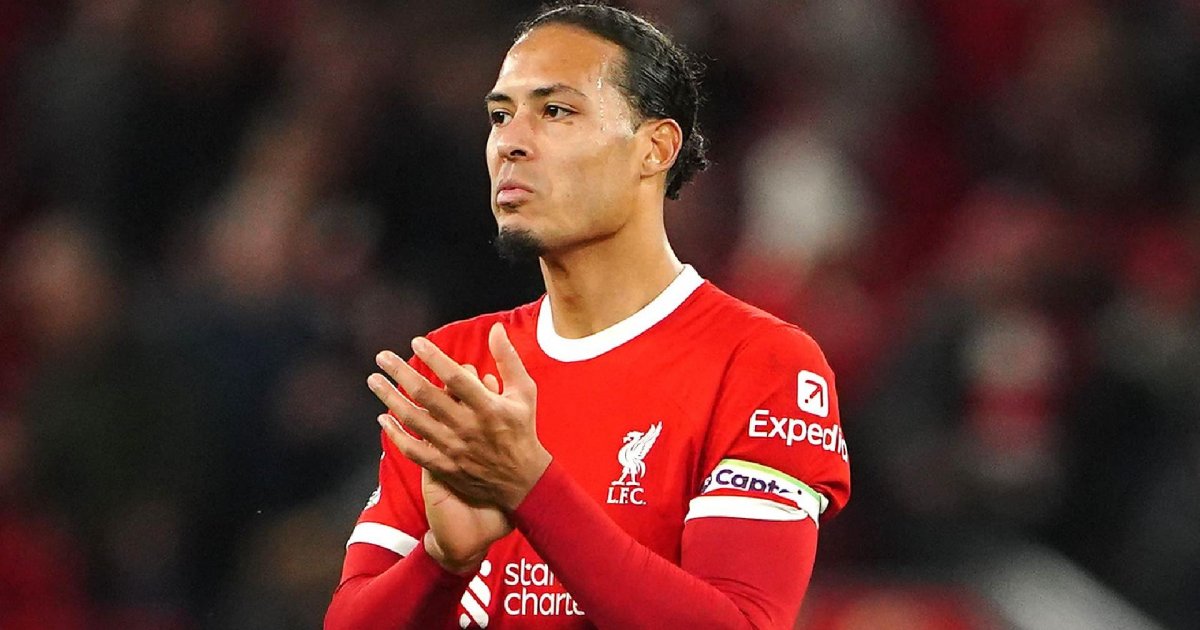 Van Dijk laughs off talk of Liverpool wobble