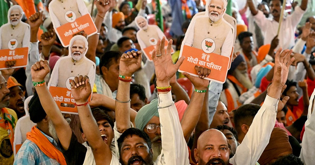 NDA ahead but BJP still short of halfway mark