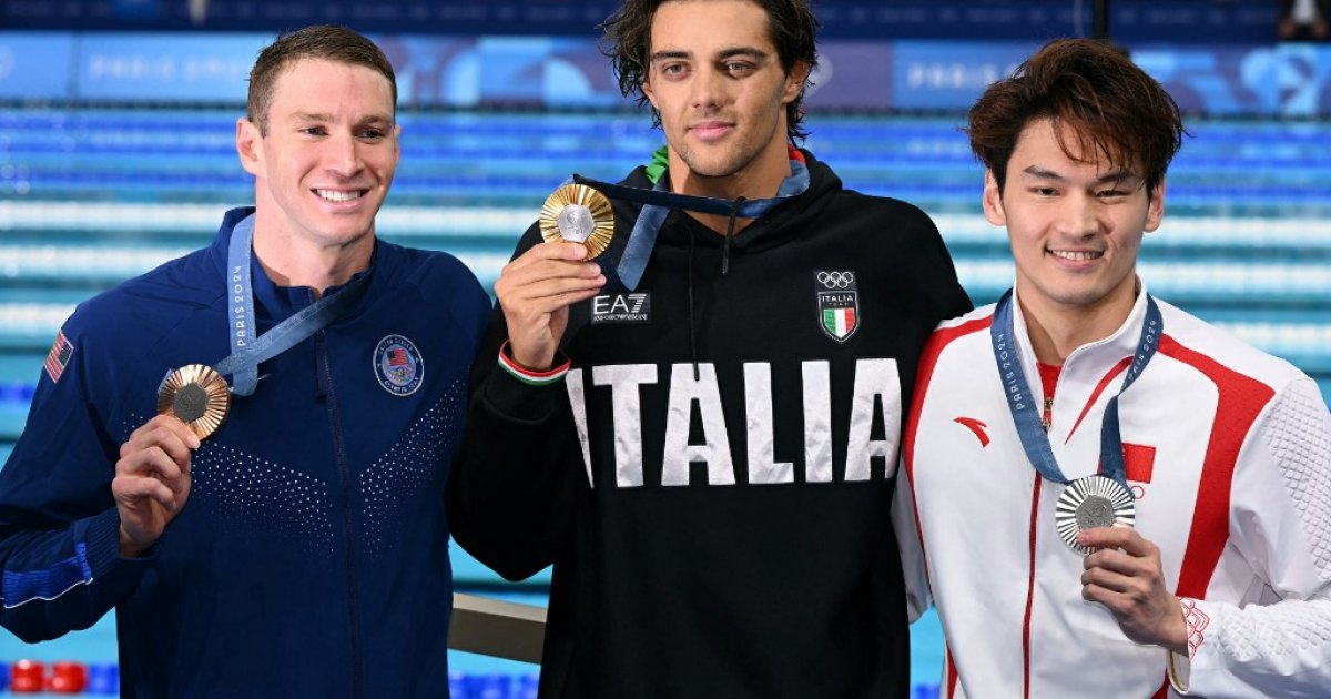 Italy's Ceccon wins Olympic backstroke gold