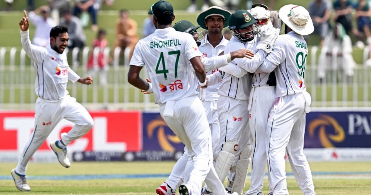 History as Tigers record maiden Test victory over Pakistan