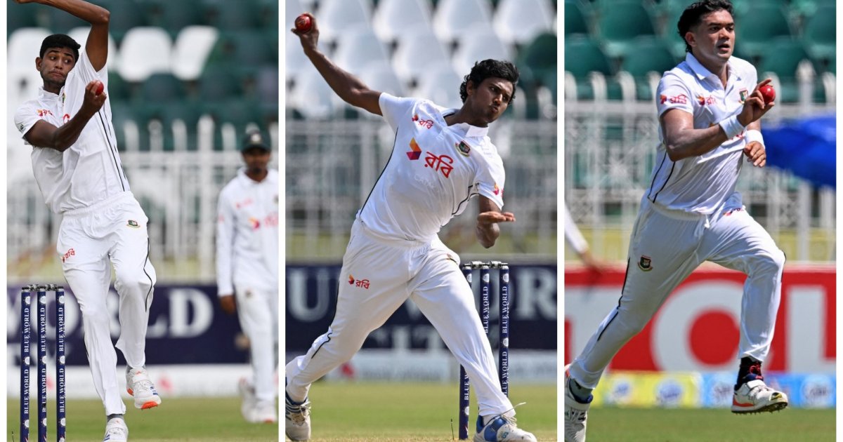 Bangladesh pacers take all 10 wickets for the first time in Test