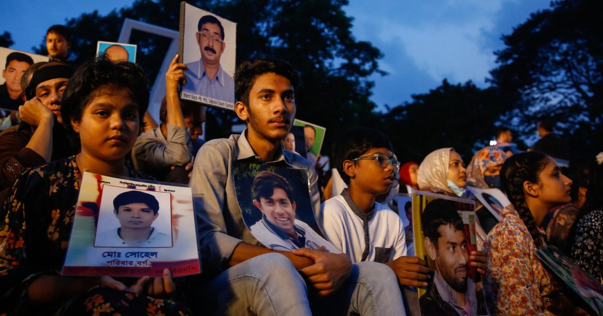 Enforced disappearances anywhere is a threat to freedom everywhere