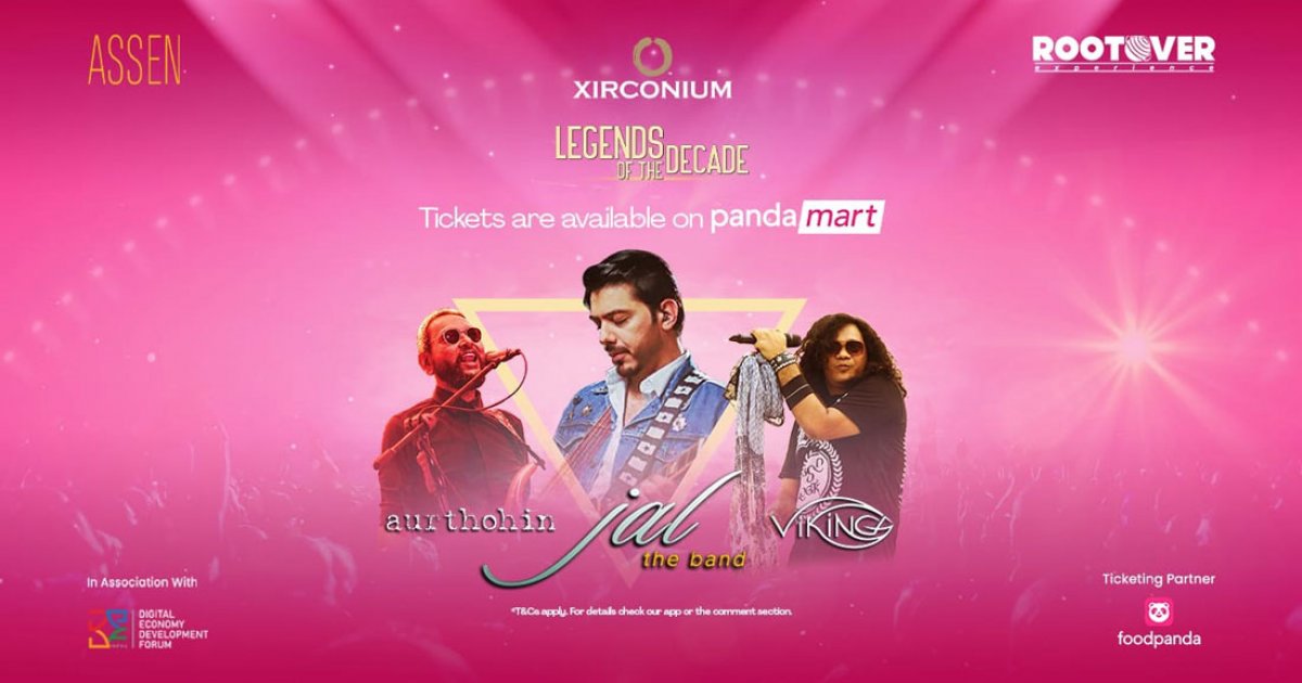 Jal's ‘Legends of the Decade’ concert tickets available at Pandamart