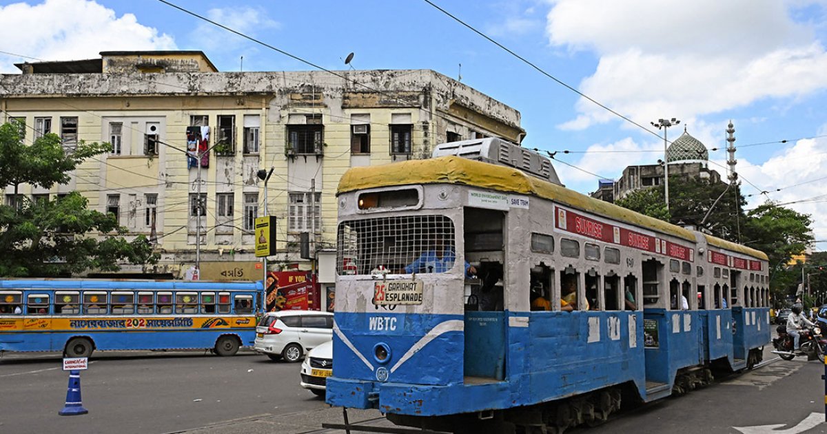 Asia's oldest operating trams see slow death in India